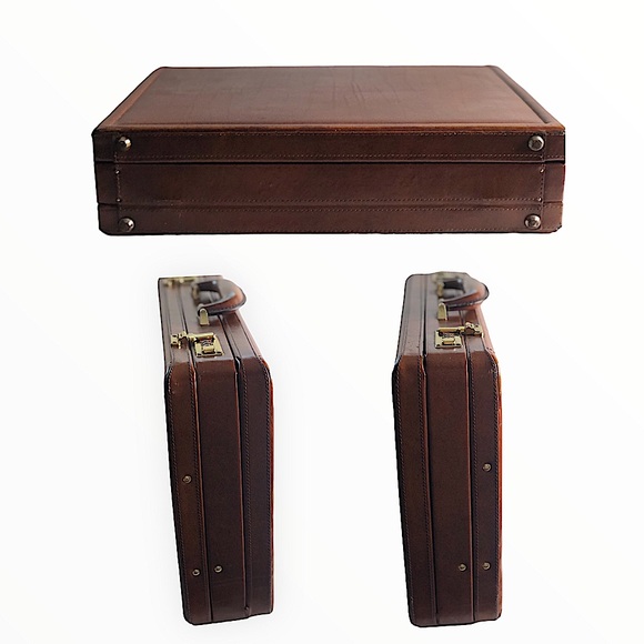 Heritage | Bags | Heritage Vintage High Quality Leather Executive ...